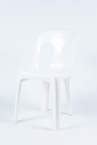 Pipee Plastic Chair - White – Range Event Hire